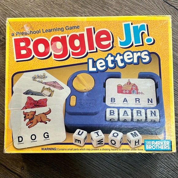 Parker Brothers | Toys | Vintage Boggle Jr By Parker Brothers A ...